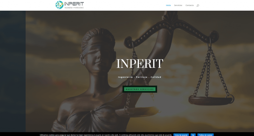 Proyecto Web Perito Inmobiliario- ingeniero | Eligeunaweb Agencia de ...